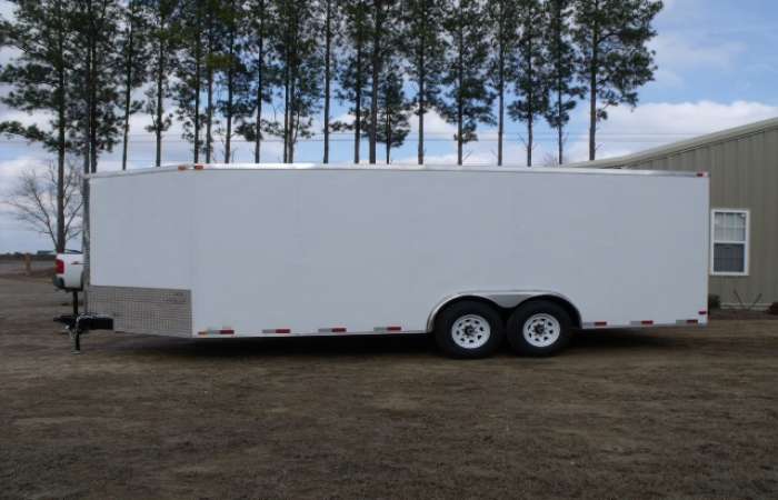 Heavy Duty 8.5x20 Enclosed Trailer - 633 - American Trailer Pros ...